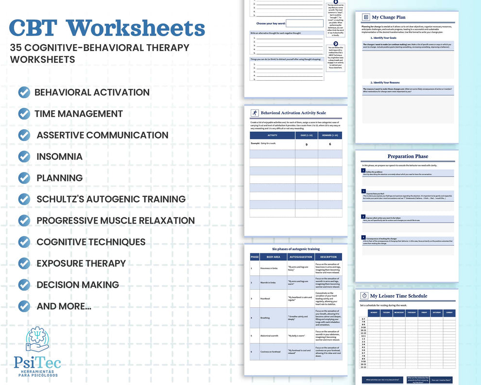 Cognitive-Behavioral Master Bundle: The Complete Toolkit for CBT Therapists
